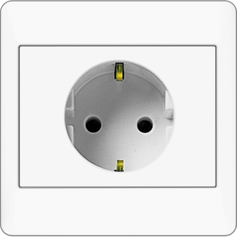 B2000L Schuko Socket Outlet